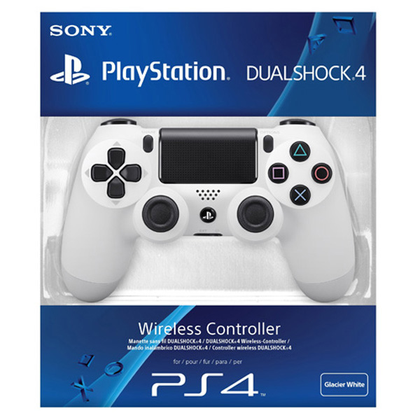 PlayStation 4 Glacier White DualShock Controller Wireless [Sony] - PNP ...
