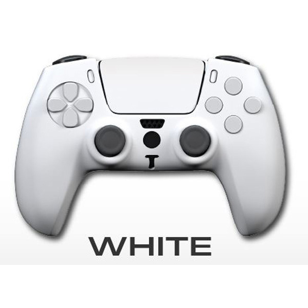 PS5 White Silicone Controller Grip Cover [KMD] - - PNP Games Online Store