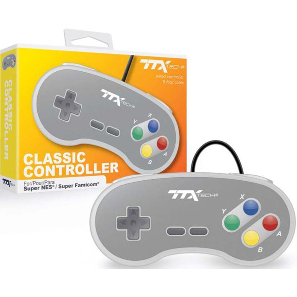 Sfc SNES Wired Grey Classic Controller [TTX Tech] - - PNP Games Online ...