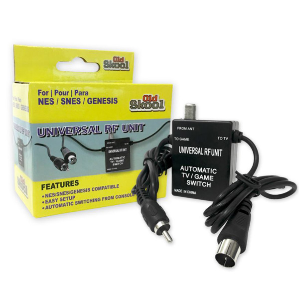 Nes, Snes, Genesis Universal Rf Adapter [Old Skool] - - PNP Games ...