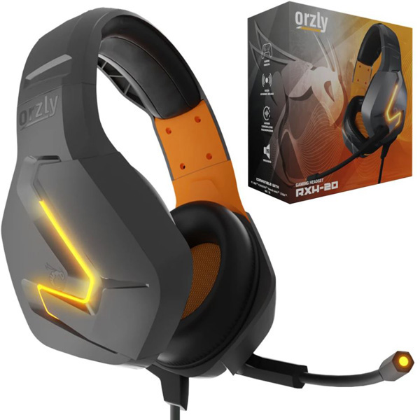 Hornet RXH-20 Vesuvius Orange Universal Stereo Gaming Headset [Orzly ...