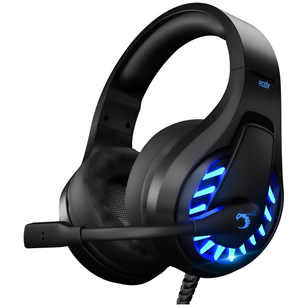 RXH-30 Abyss Black Universal Stereo Gaming Headset With LED Lights ...