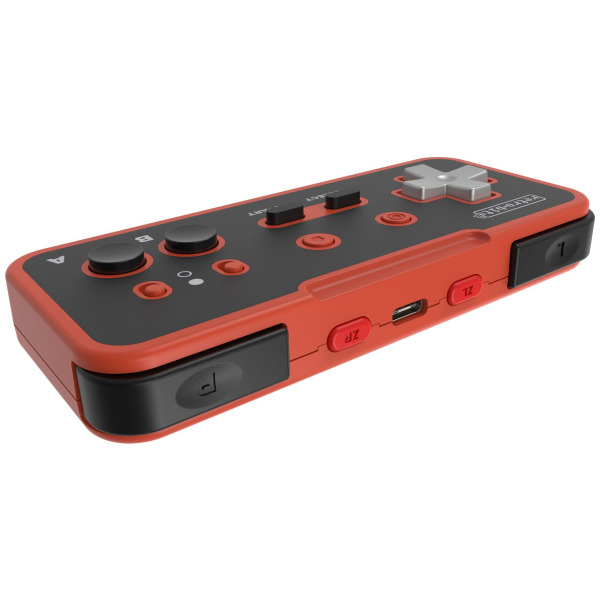 Origin8 Red & Black Wireless Controller With USB & NES Receivers ...