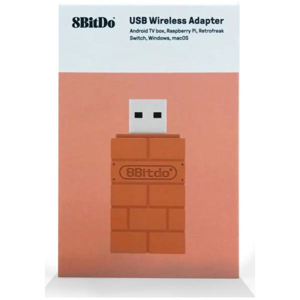 Brown Brick USB Wireless Controller Adapter 2 (PS3/4/5, Xbox X/S/One ...