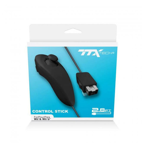 Wii/WII U Black Wired Nunchuck Controller [TTX Tech] - - PNP Games ...