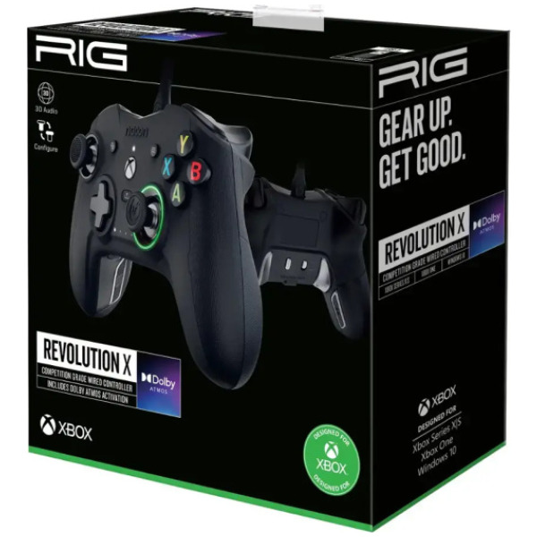 Rig Revolution X Wired Controller for Xbox One, Xbox Series X/S, PC ...