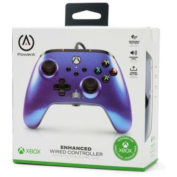 Xbox Series X/S Enhanced Wired Controller Nebula - - PNP Games Online Store