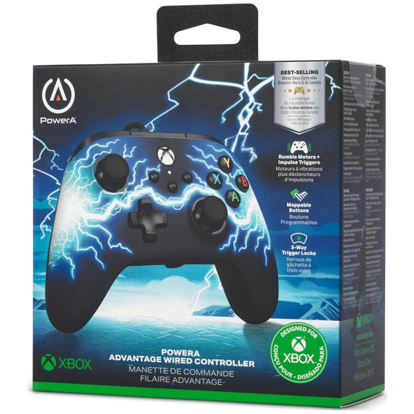 Arc Lightning Advantage Wired Controller for Xbox Series X/S - - PNP ...
