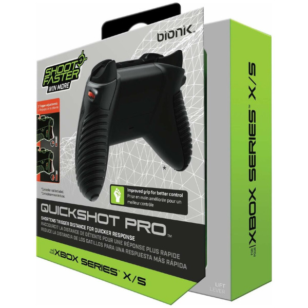 Quickshot Pro Controller Grips (Black) for Xbox Series X/S - - PNP ...