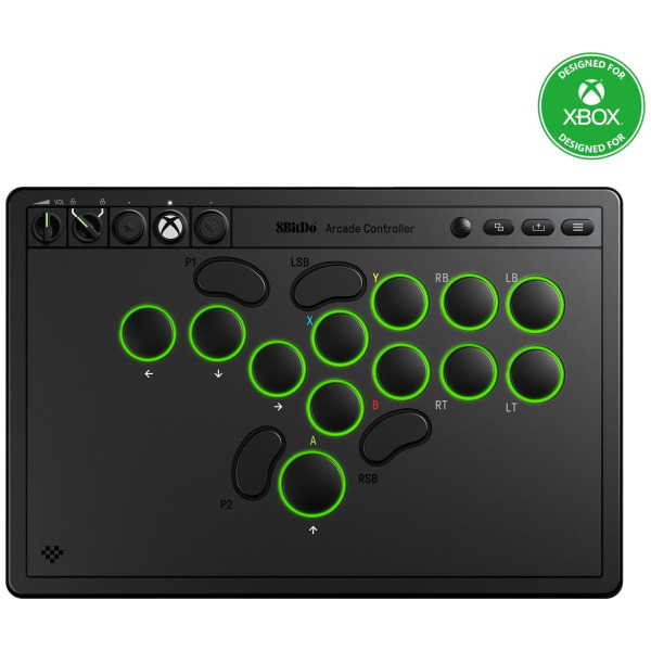 Black Arcade All-Button Controller for Xbox X/S/One/PC - - PNP Games ...