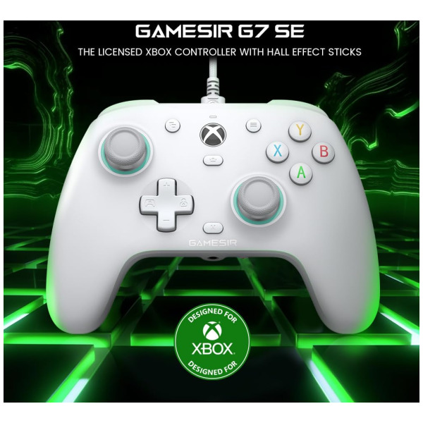 White G7 SE Wired Controller for Xbox X/S, XB1, PC - - PNP Games Online ...
