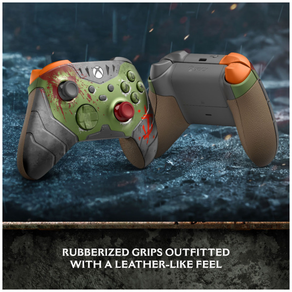 Xbox Series S X DOOM The Dark Ages Limited Edition Wireless Controller ...
