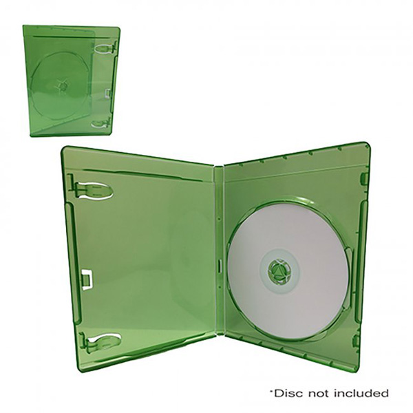 Xbox One Transparent Green Dvd Game Case - - PNP Games Online Store