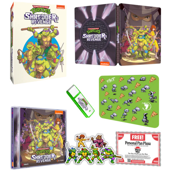 TMNT Shredders Revenge PC Big Box Edition (Limited Run Games) - PC ...