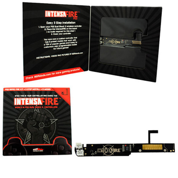 Intensafire Rapidfire PS3 Controller Solderless Mod Kit [Bgr Mods ...
