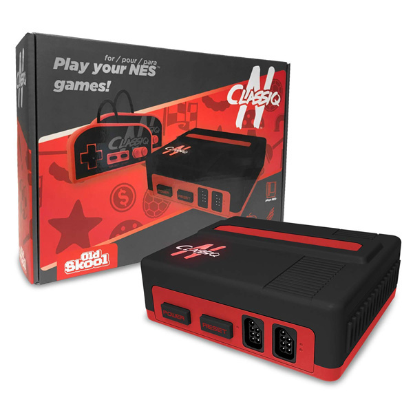 Black & Red Classiq NES System [Old Skool] - - PNP Games Online Store