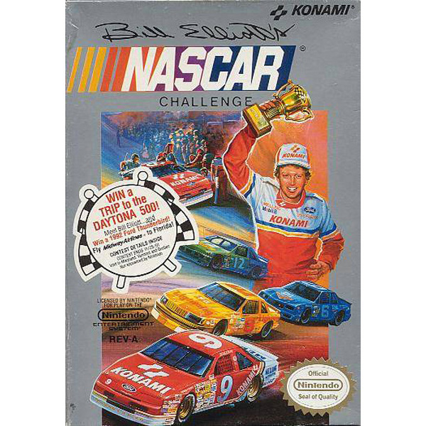 Bill Elliott's Nascar Challenge - Nintendo NES - Used - - PNP Games ...