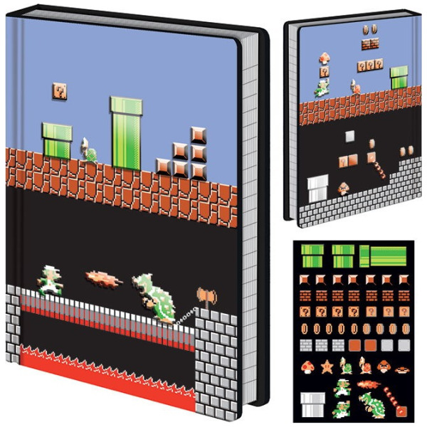 Super Mario Bros Level Builder Premium Journal - - PNP Games Online Store