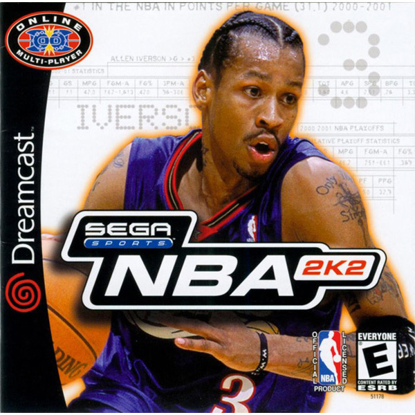 NBA 2K2 - Dreamcast - Used - Disc Only - - PNP Games Online Store