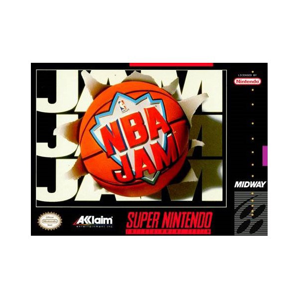 NBA Jam - Super Nintendo SNES - Used - - PNP Games Online Store