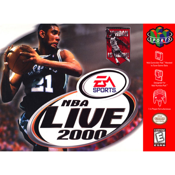 NBA Live 2000 - Nintendo 64 - Used - Cart Only - PNP Games Online Store
