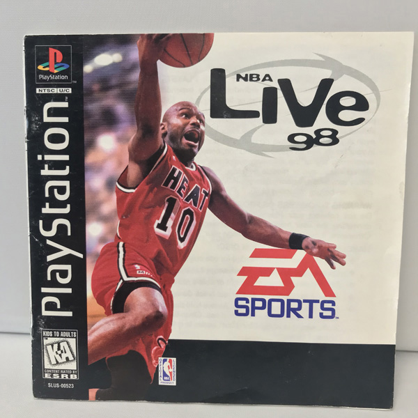 NBA Live 98 Manual - - PNP Games Online Store