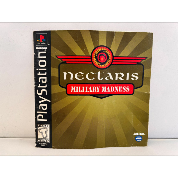 Nectaris Military Madness Manual - - PNP Games Online Store