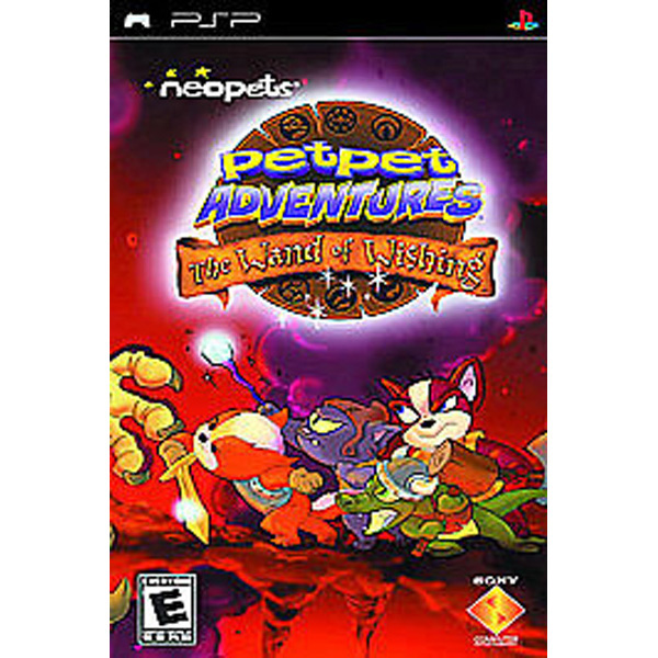 Neopets Petpet Adventures the Wand of Wishing - PlayStation Portable ...
