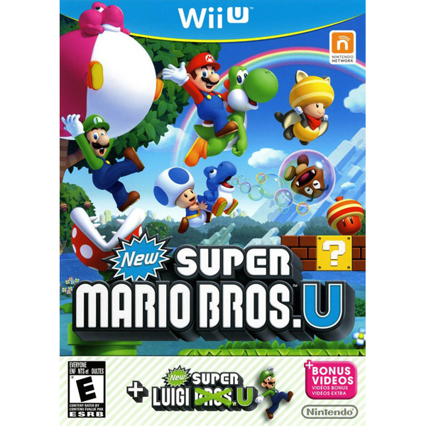 New Super Mario + Luigi U - Wii U - Used - Disc Only - - PNP Games ...