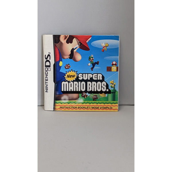 New Super Mario Bros. Manual Only - PNP Games Online Store