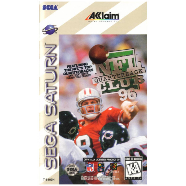 NFL Quarterback Club 96 - Saturn - Used - - PNP Games Online Store
