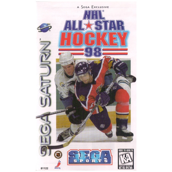 NHL Hockey 98 - Saturn - Used - Disc Only - PNP Games Online Store
