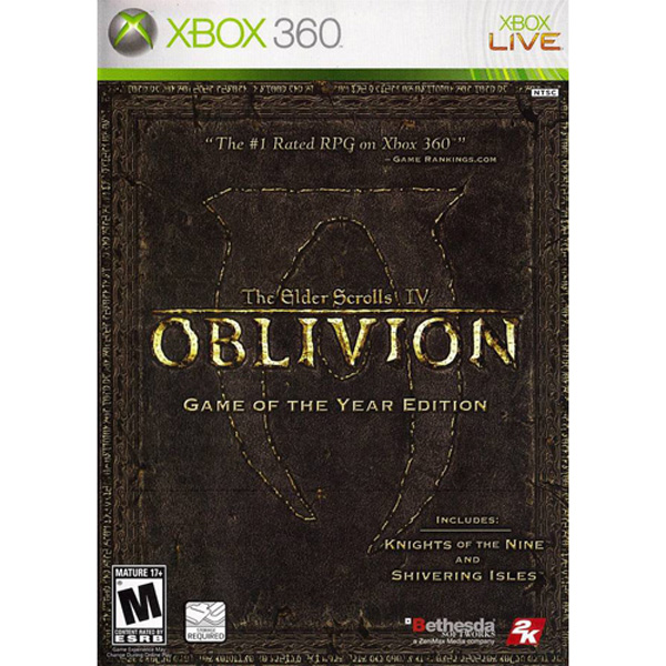 Oblivion 5th Anniversary Edition - Xbox 360 - Used - Disc Only - - PNP ...