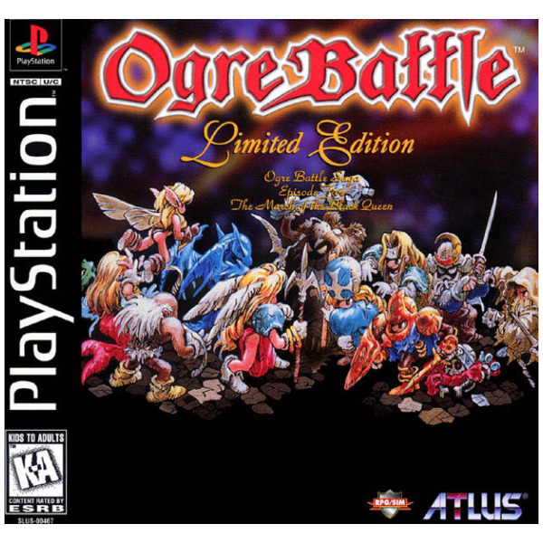 Ogre Battle - PlayStation PS1 - Used - Disc Only - - PNP Games Online Store
