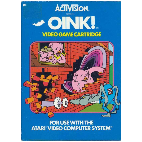 Oink - Atari - Used - Cart Only - - PNP Games Online Store