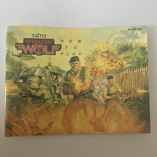Operation Wolf Manual - - PNP Games Online Store