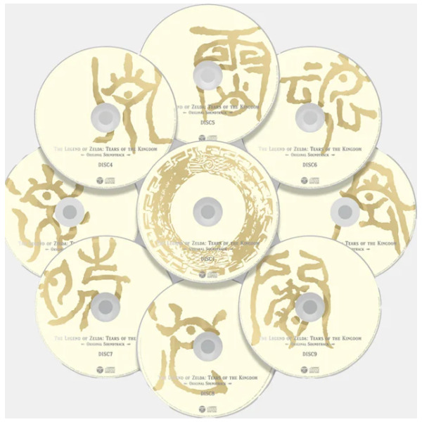 Legend of Zelda:Tears of the Kingdom Original Soundtrack Limited ...