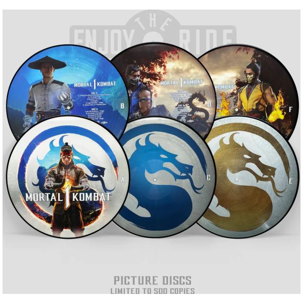 Mortal Kombat 1 Soundtrack Picture Disc 3xLP Vinyl Set - PNP Games ...