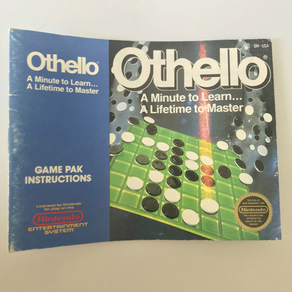 Othello Manual - - PNP Games Online Store