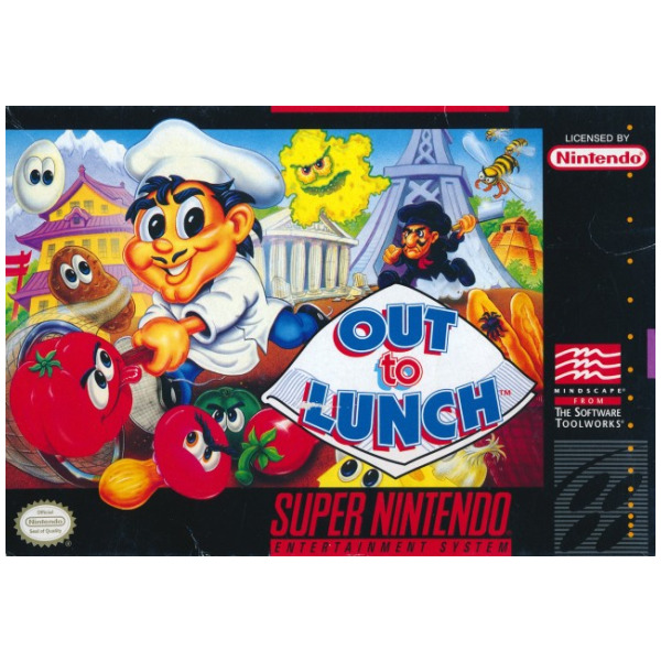 Out to Lunch - Super Nintendo SNES - Used - - PNP Games Online Store