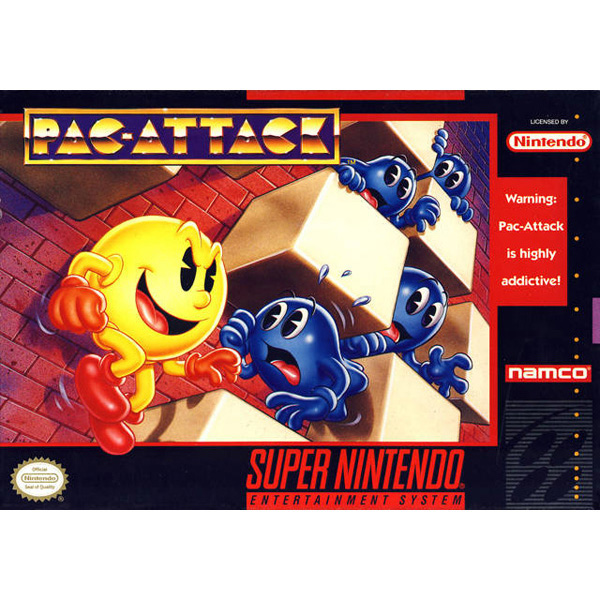 Pac Attack - Super Nintendo SNES - Used - Cart Only - - PNP Games Online Store