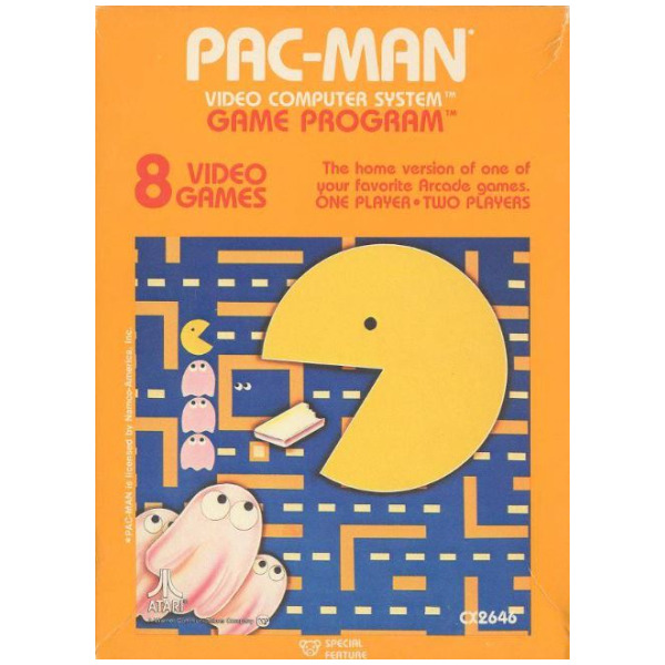 Pac Man - Atari - Used - Cart Only - - PNP Games Online Store
