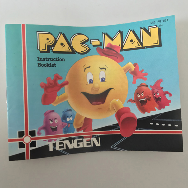 Pac-Man (Tengen) Manual - Color Version - - PNP Games Online Store