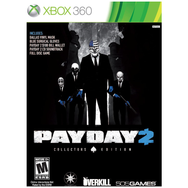 Payday 2 Collectors Edition - Xbox 360 - Used - PNP Games Online Store