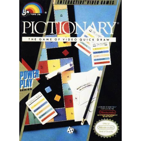 Pictionary - Nintendo NES - Used - Cart Only - - PNP Games Online Store