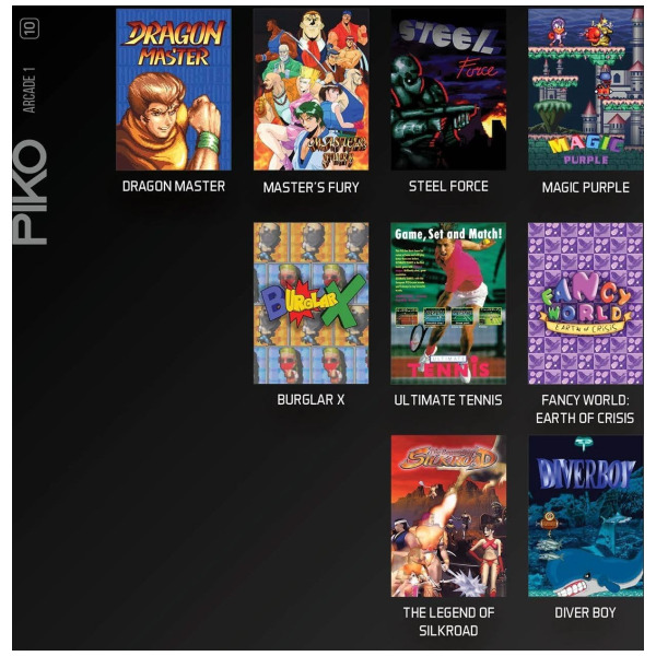 Piko Arcade Collection 1 - BLAZE EVERCADE - - PNP Games Online Store
