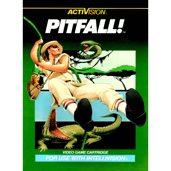 Pitfall Intellivision Used Cart Only