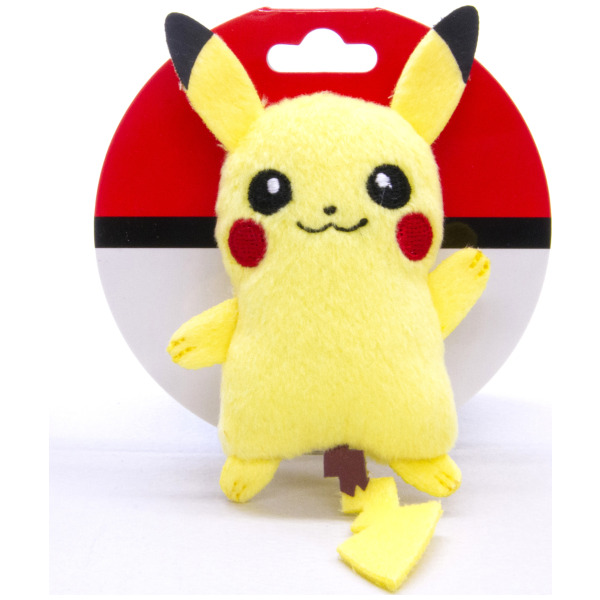 Pokemon - Pikachu Pin/Badge Plush - - PNP Games Online Store