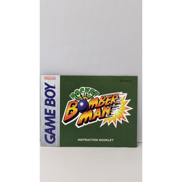 Pocket Bomberman Manual Only - - PNP Games Online Store