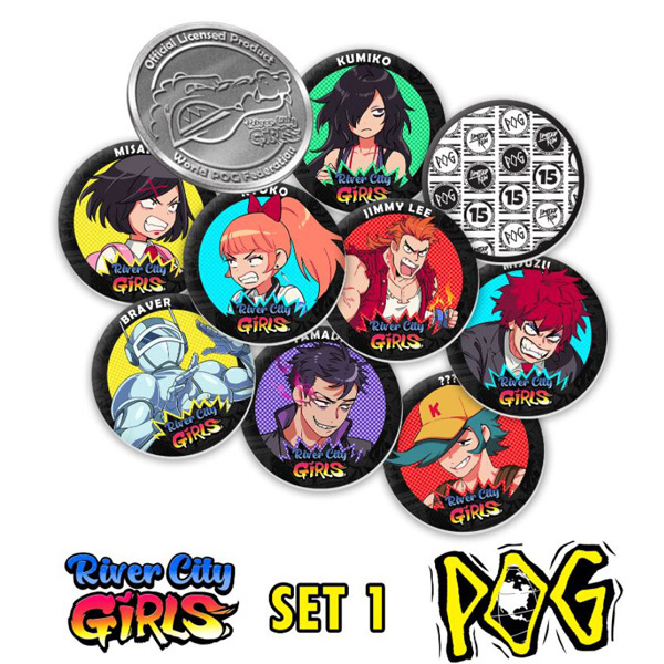 River City Girls Pog Set 1 (Limited Run Games) - - PNP Games Online Store